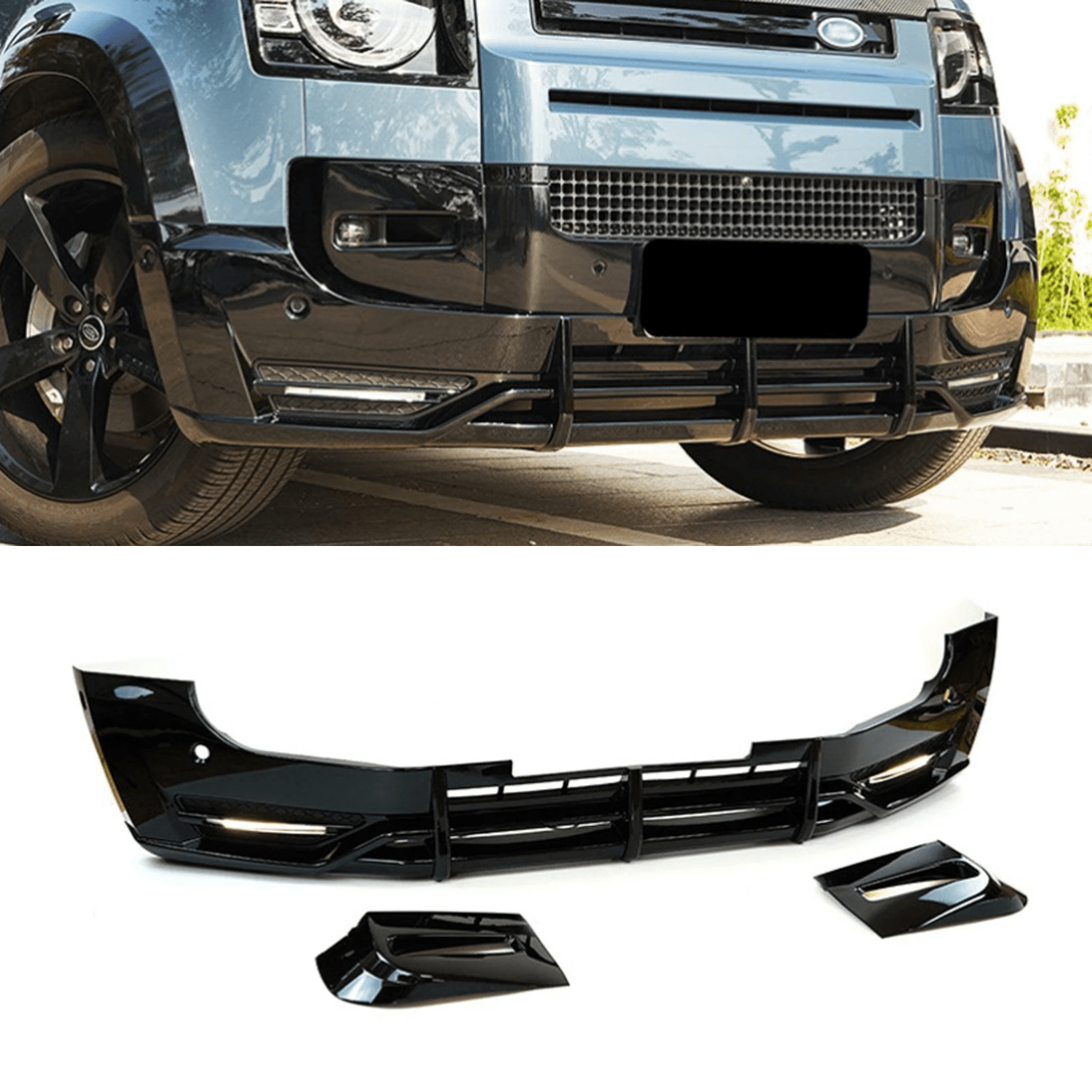 Land Rover Defender L663 90 / 110 / 130 2020 Onward – Front Bumper ...