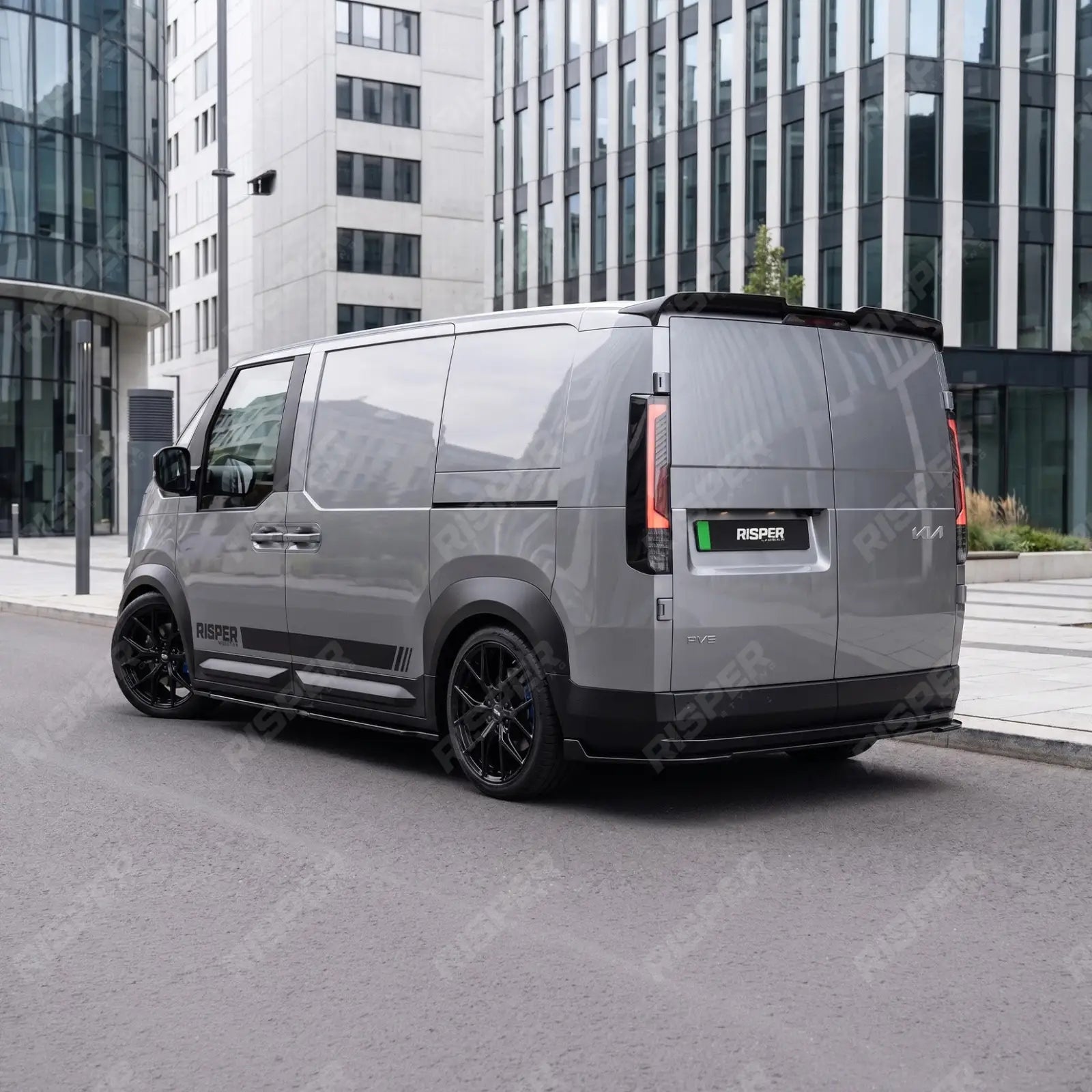 Gloss Black Aero Body Kit For Kia PV5 Cargo 2025+ – RisperStyling