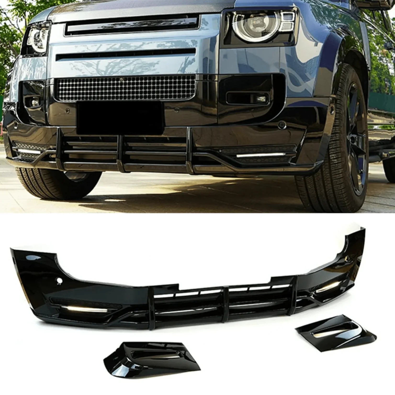 Land Rover Defender L663 90 / 110 / 130 2020 Onward – Front Bumper Spl ...