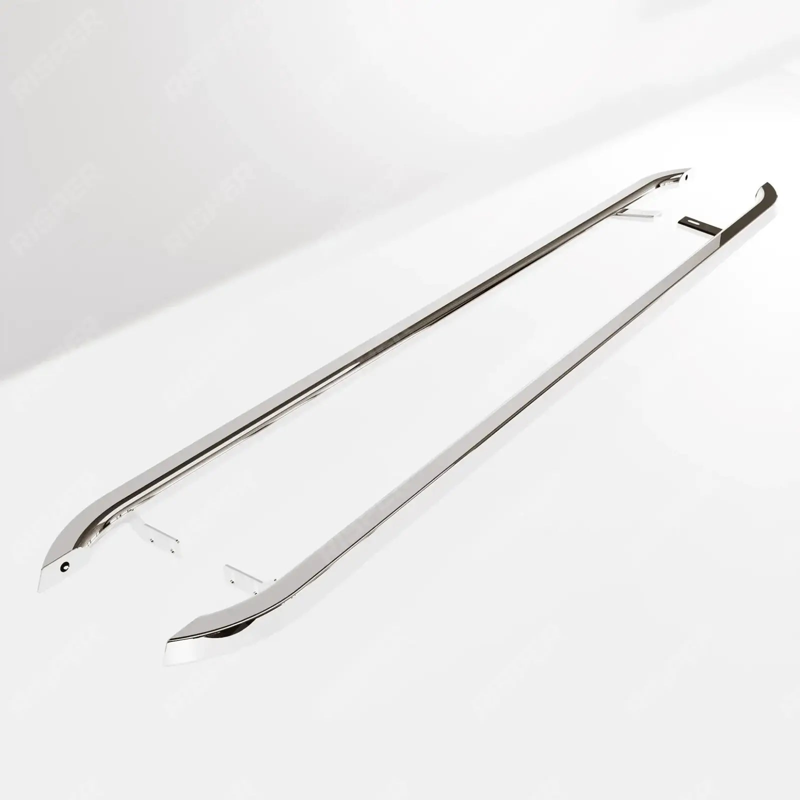 Volkswagen Transporter LWB T7 2025 On Trapezoid Side Bars In Stainless ...