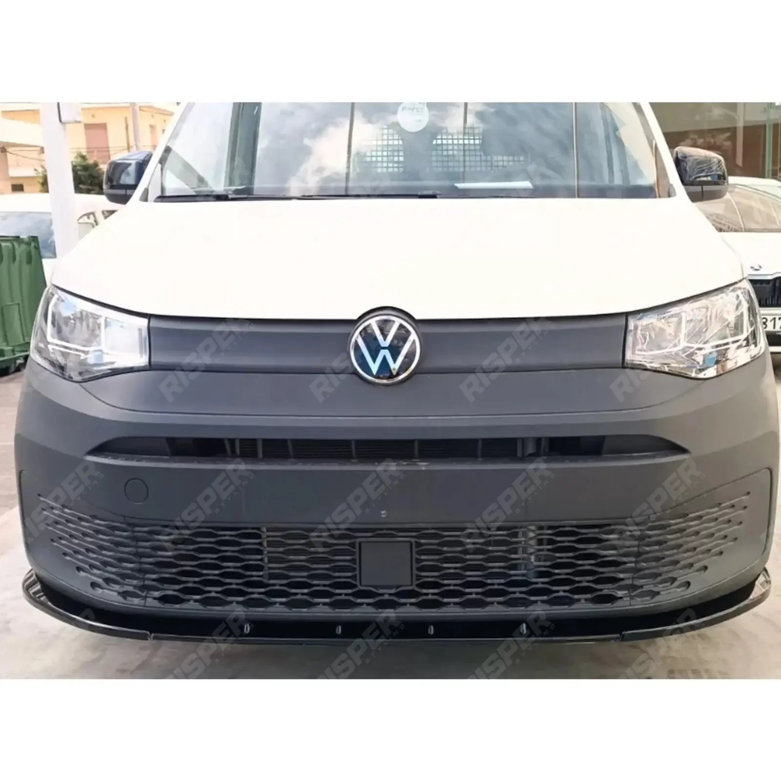 VW Caddy 2021 On V2 Front Bumper Splitter Lip - Gloss Black – RisperStyling